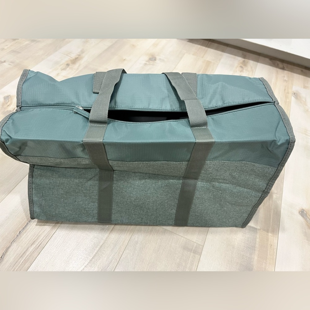 Brand New Sage Green Duffel Bag, Easily Washable - Gem